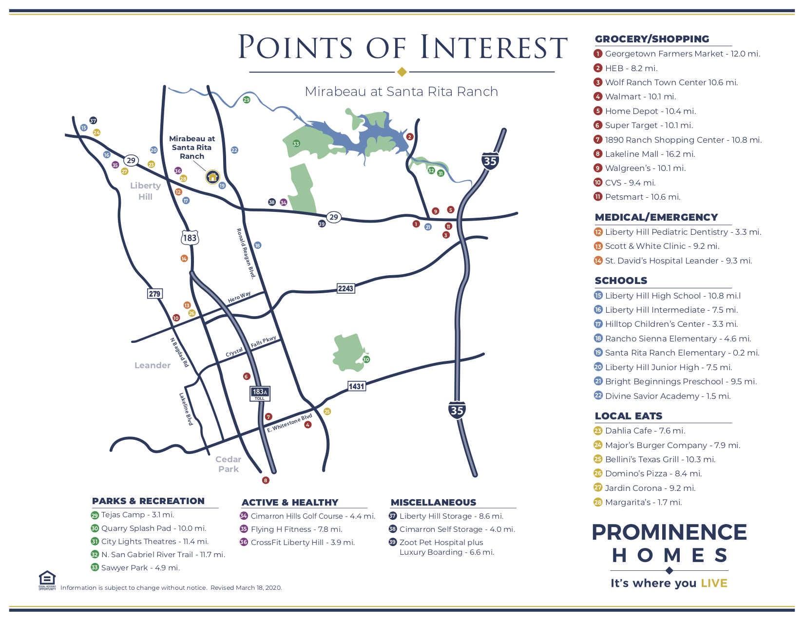 Prominence Homes | Mirabeau at Santa Rita Ranch From The Mid $200’s